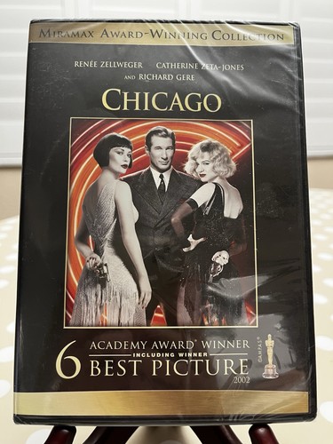 Chicago (DVD, 2002) Renee Zellweger Richard Gere Catherine Zeta-Jones ...