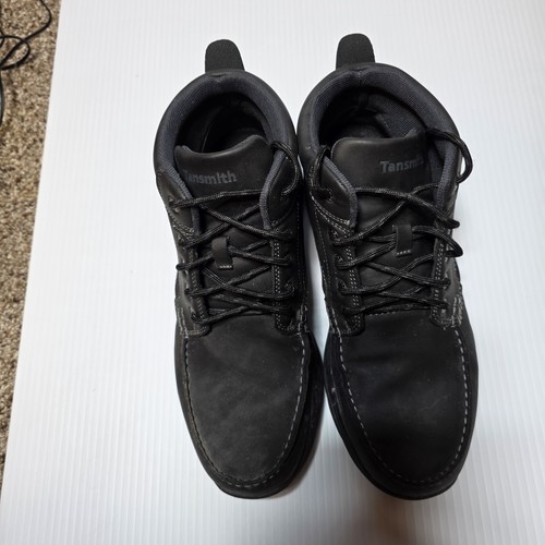 Tansmith Aerial Mens Moc Boots size 9 Black | eBay