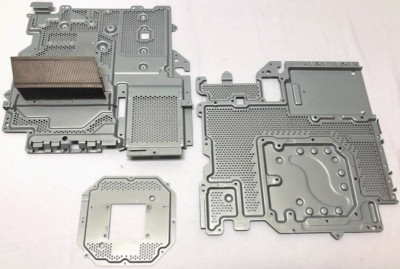 OEM Sony PS4 PRO CUH-7215 Internal METAL PLATES S Heatsink Playstation ...