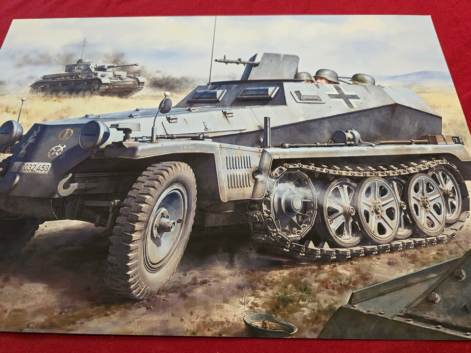 ELITE PANZER TANK HALFTRACK OPERATOR THIRD REICH German Poster Print ...