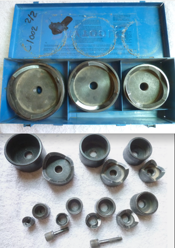 Ray Tools Conduit Knockout Punch and Die Set 1/2 through 4". RT2011. No ...