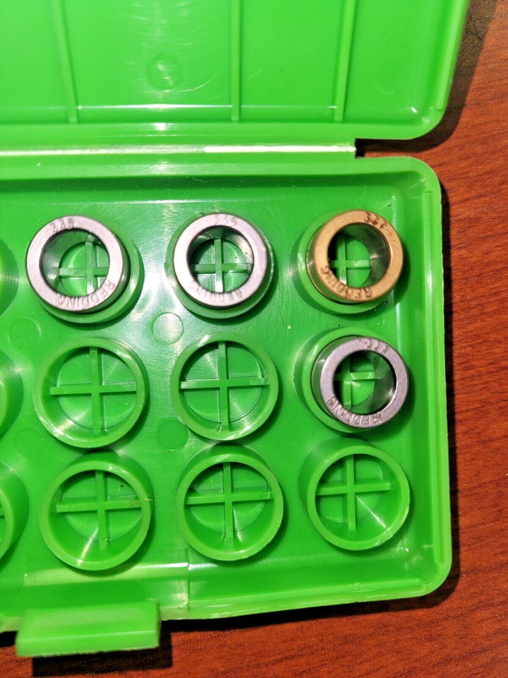 Redding Reloading Titanium Nitride & Steel Neck Sizing Bushings. *You ...