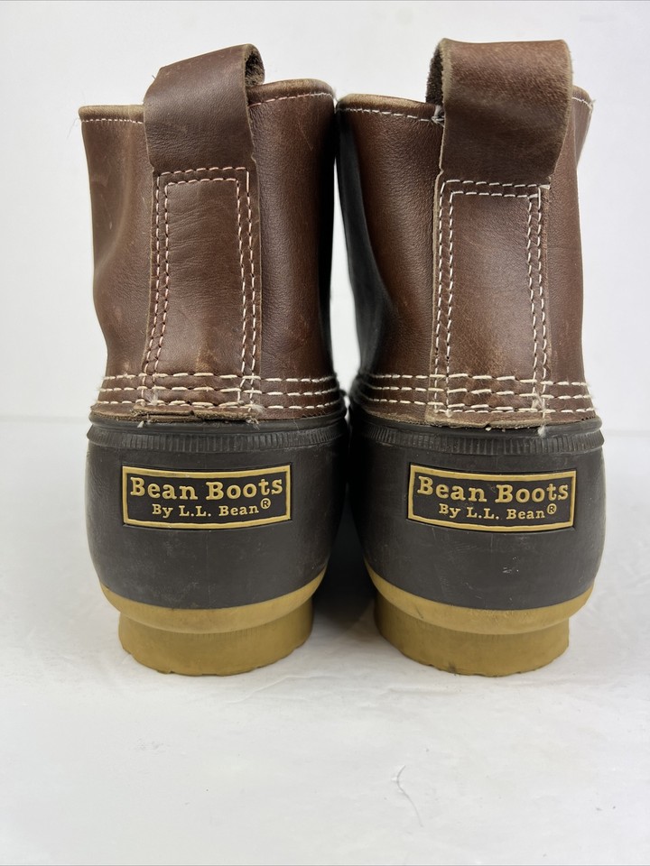 L L Bean Boots Slip On Duck 12 No Liners Hunting Work Outdoor Sporting ...