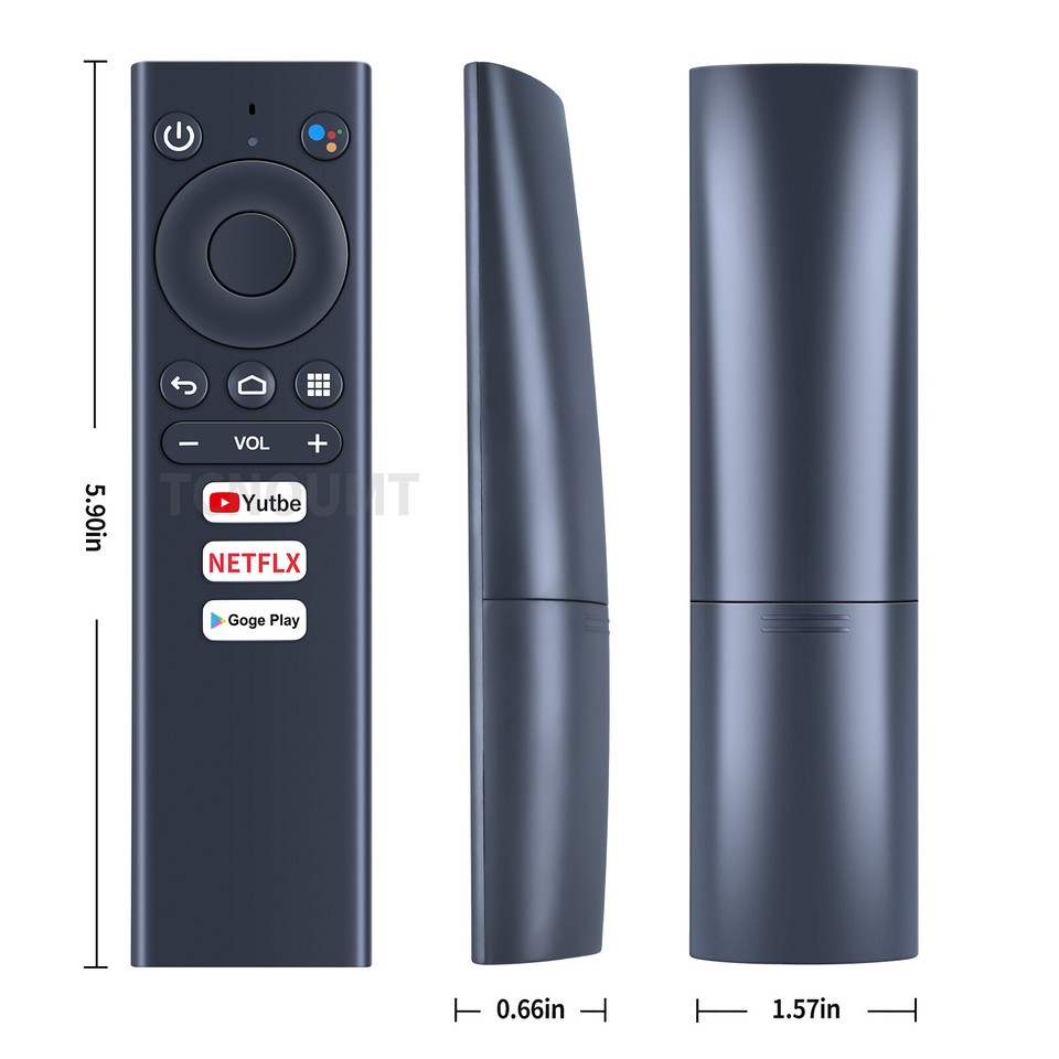 Voice Bluetooth Remote Control For Ematic 4K UHD Android TV Box AGT418 ...