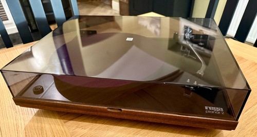 Vintage Rega Planar 2 Turntable Black top with wood veneer plinth ...