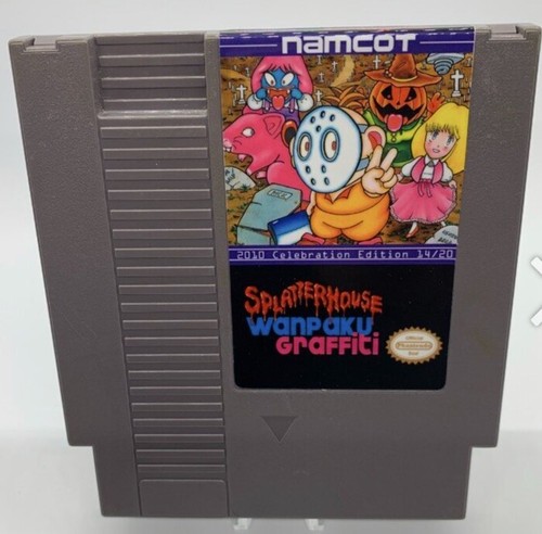 Splatterhouse Wanpaku Graffiti NES Nintendo English Translated ...