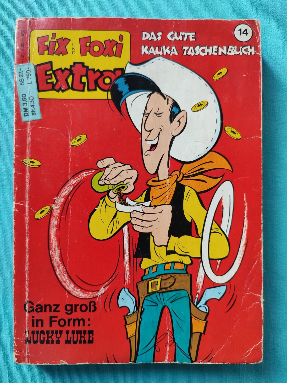 Fix und Foxi Extra nº 14 Lucky Luke Cover 1971 German Comic Book | eBay