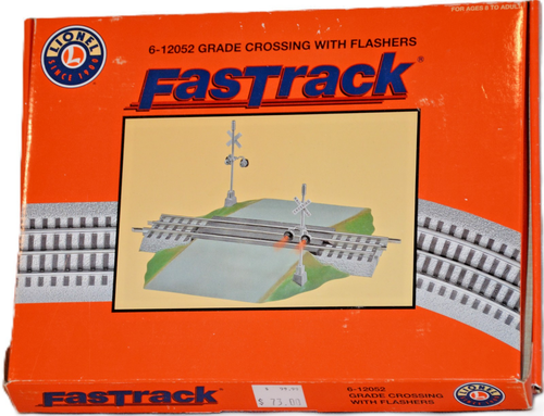 Lionel Fastrack 6-12052 Grade Crossing Flashers Red RR Signal Light ...