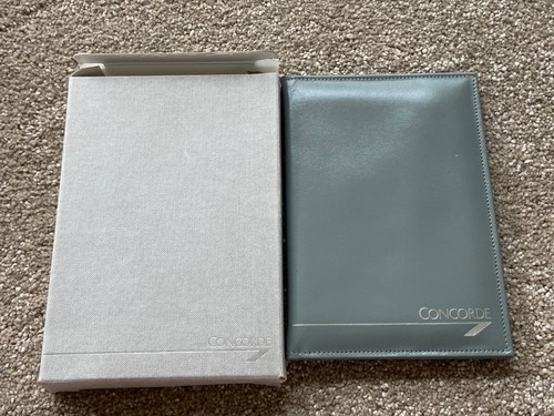British Airways Concorde - Leather Picture Frame in box with gift card ...