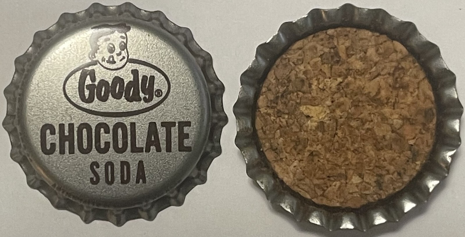 Vintage 1960s Goody Chocolate Soda Cork Bottle Cap, Indianapolis, IN | eBay