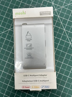 Moshi USB-C Multiport Adaptor HDMI Thunderbolt Hub | eBay Australia