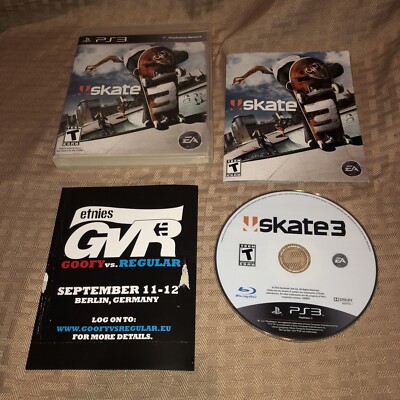 Skate 3 (Sony PlayStation 3 PS3, 2010) EA Games Complete in Box CIB ...