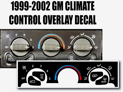 99-02 CHEVY GM GMC C5 Corvette Sierra Silverado Tahoe Climate Control ...