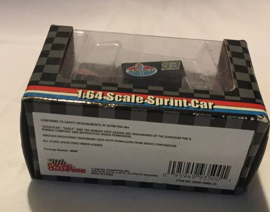 NEW 1999 AMOCO 93 DAVE BLANEY RACING CHAMPIONS 1:64 SCALE SPRINT CAR | eBay