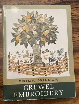 CREWEL EMBROIDERY by Erica Wilson 1962 Instructions 64 Different ...
