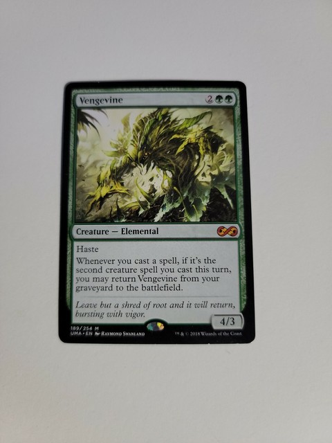 MTG Vengevine Ultimate Masters 189/254 Regular Mythic for sale online ...