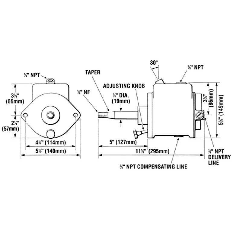 SeaStar HH5250 Capilano Helm 1250 V Hydraulic Steering 1.7 - 3.4 ...