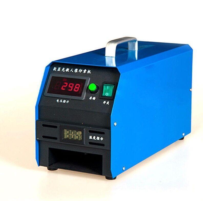 220V Digital Photosensitive seal Flash Stamp Machine Selfinking ...