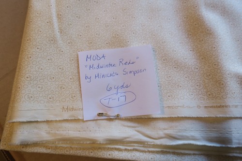 6 yards MODA cotton fabric Midwinter Reds by Minnich&Simpson, 1 piece ...