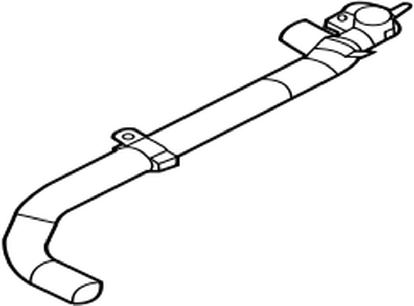 21501-9HA0A Nissan Hose-radiator, upper 215019HA0A, New Genuine OEM ...