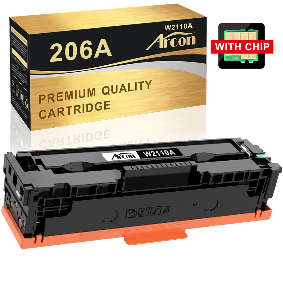 WITH CHIP W2110A For HP 206A Toner Color lot LaserJet Pro M283fdw ...