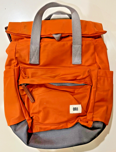 ORI Bantry B Backpack Burnt Orange Nylon Small Travel Bag London Bag ...