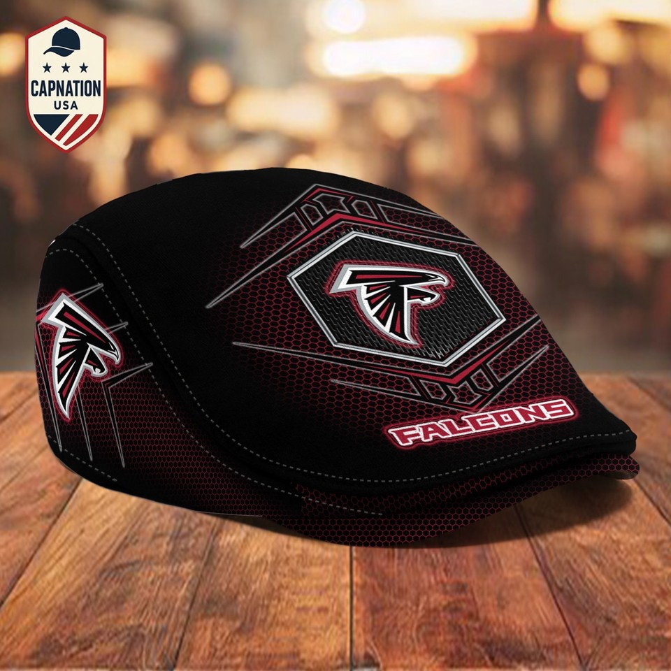 Jeff Cap Atlanta-Falcons Custom Name NFL Cap Driving Cap Golf Cap ...