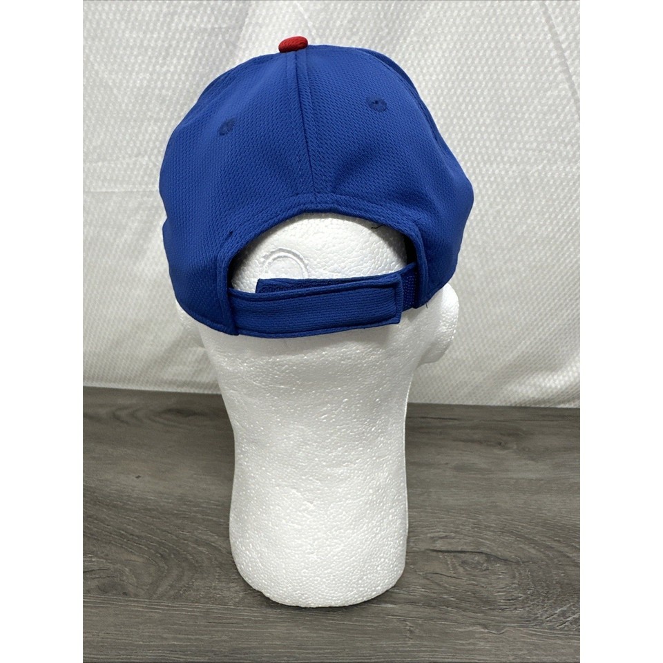 Mens Chicago Cubs Baseball Cap Blue Red Embroidered C Logo Adjustable ...