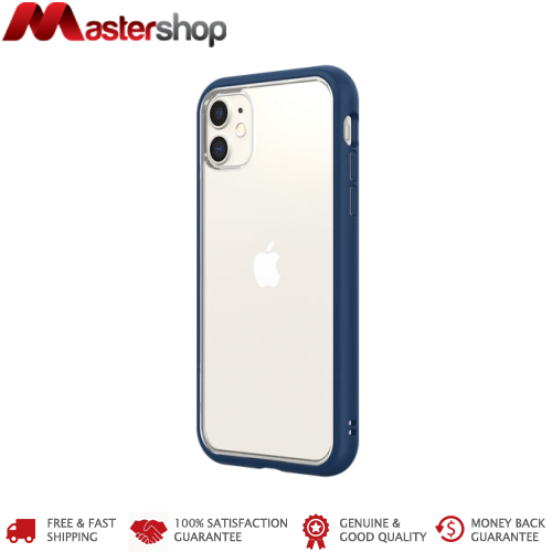 RhinoShield Mod NX Bumper Case & Clear Backplate iPhone 11 / XR - Royal ...