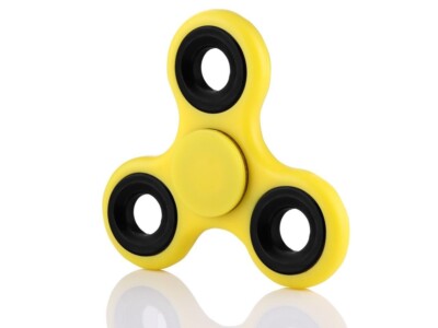 EyezOff Yellow Fidget Spinner ABS Material 1.5-min Rotation Time EZ1023 ...
