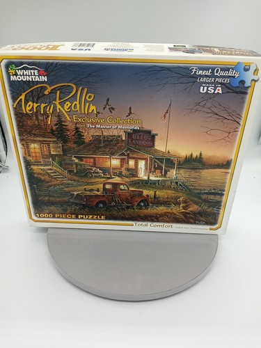 Terry Redlin Exclusive Collection Total Comfort 1000 Pc Puzzle 100% ...