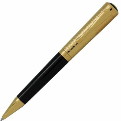 5280 Aspen Yellow Gold and Black Ballpoint Pen | eBay