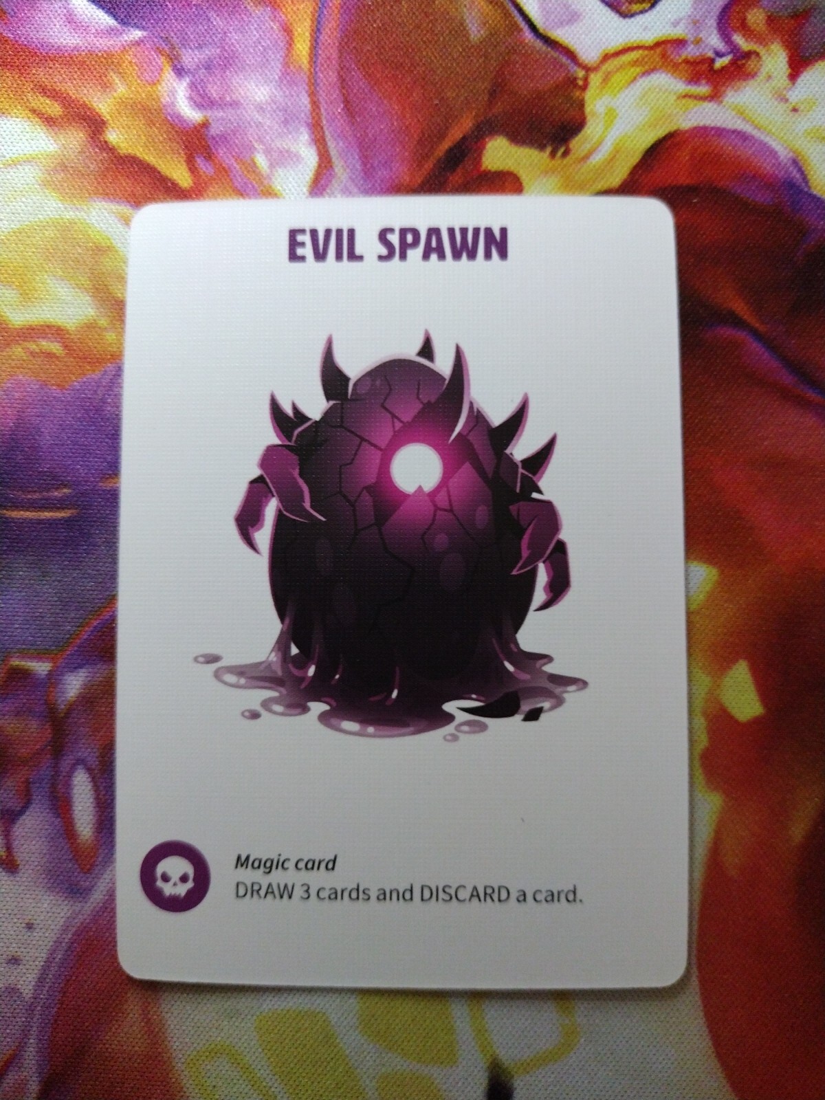 Tic Tac K.O. (2023) Cute Vs Evil, Magic Card EVIL SPAWN, Hard to Find, Rare | eBay