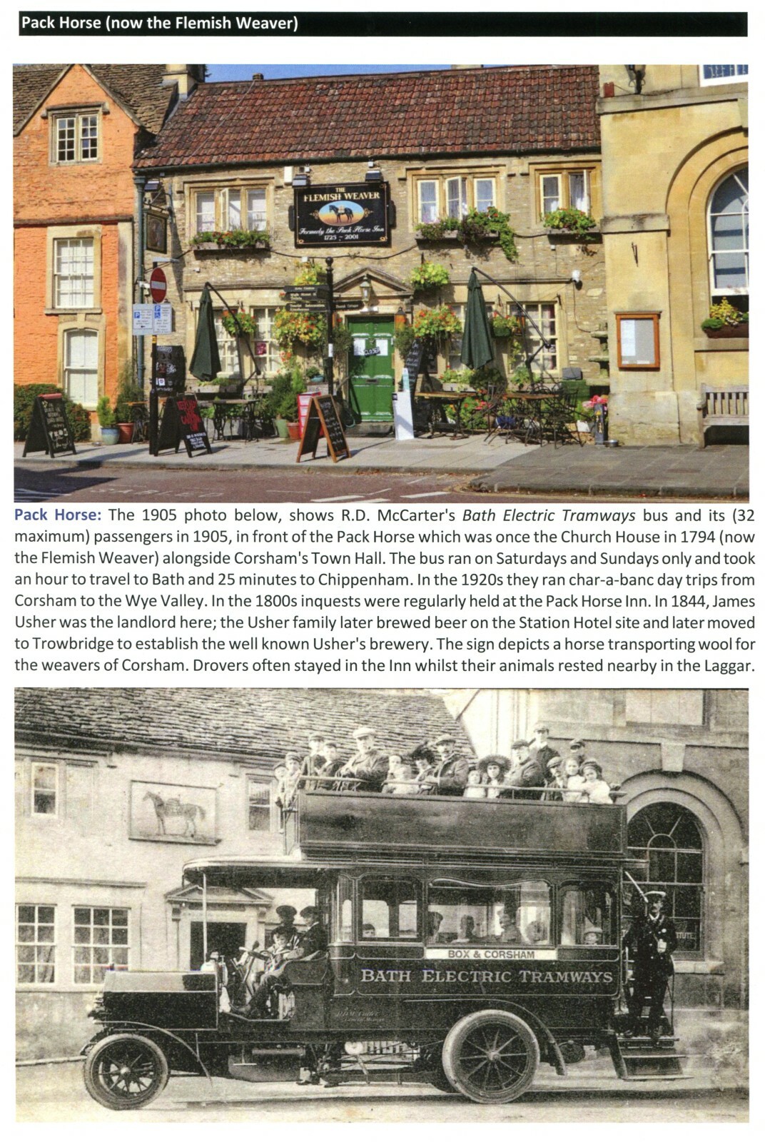 CORSHAM REVEALED NOW AND THEN : A4 Direct from author - Corsham's ...