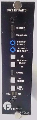 Force Optical Broadcast Systems 3020 RF Switch - 3020SA-NN | eBay