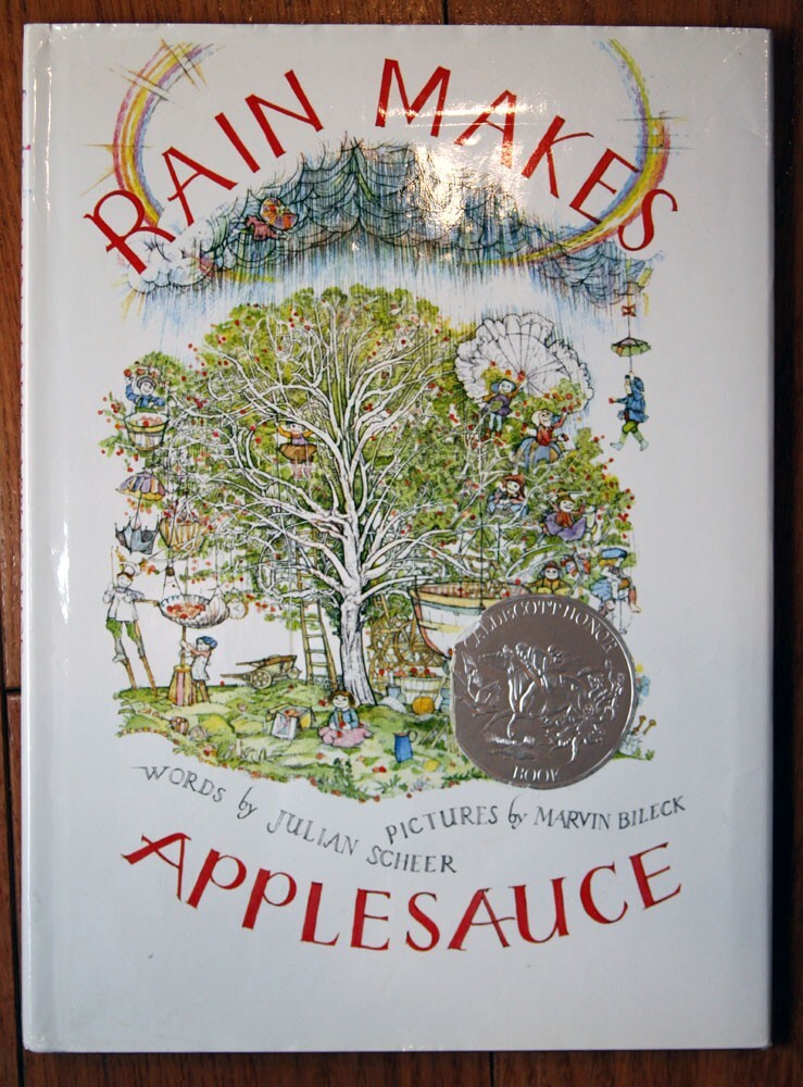 RAIN MAKES APPLESAUCE by Julian Scheer & Marvin Bileck 1964 HC/DJ ...