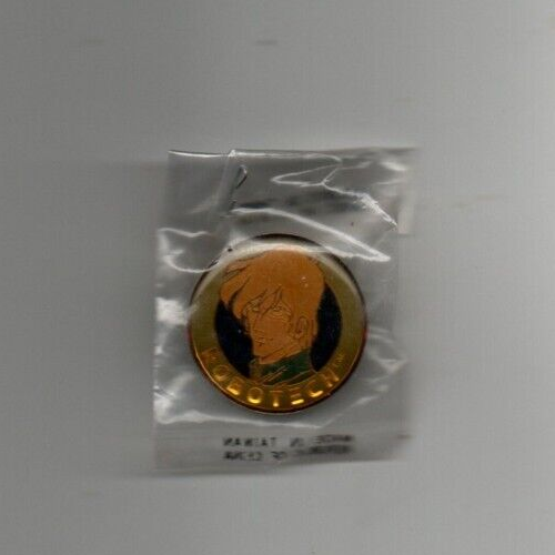 New! ROBOTECH "Roy Fokker" Enamel Lapel Pin 1985 Factory Sealed! | eBay
