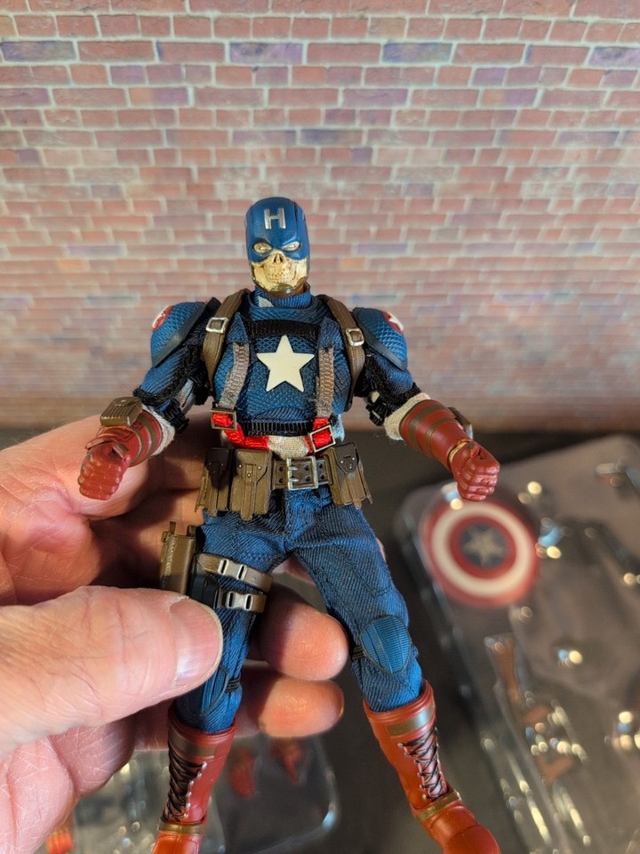 Joy Man Toys JMToys Captain America Soul War Hero 1/12 Scale Figure ...