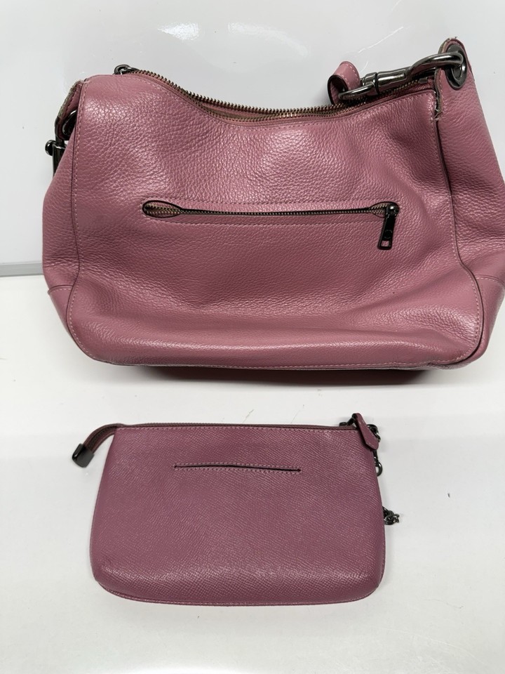 Coach Zip Up Purse And Wristlet Set Pink | eBay