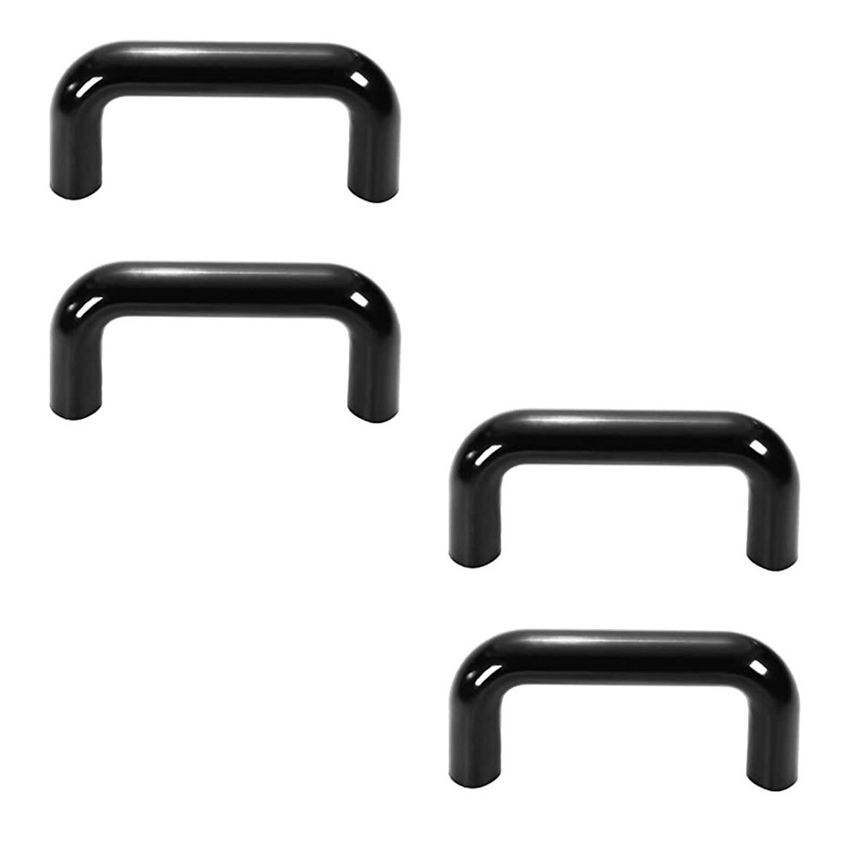 Set of 4 U Shaped Pull Handles Bakelite for Cabinets and Mechanical ...