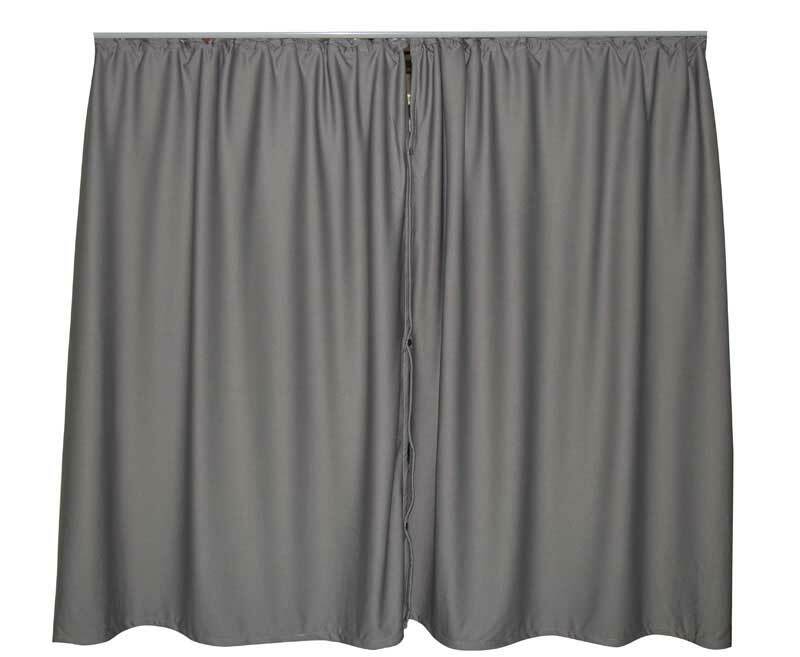 ⭐⭐⭐ FORD TRANSIT CUSTOM BLACKOUT CAB DIVIDER SEPARATOR CURTAIN IN BLACK ...