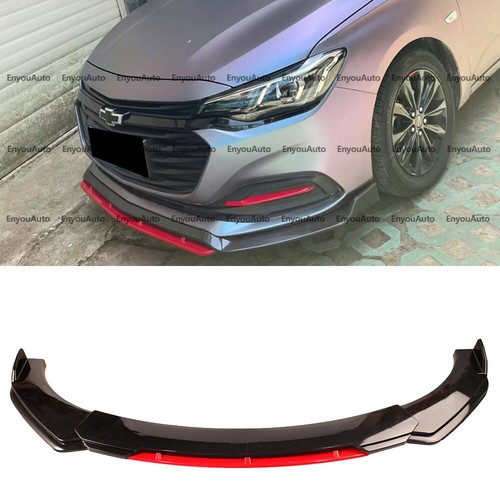 For Chevrolet Sonic UNIVERSAL Front Bumper Lip Spoiler Splitter Gloss ...
