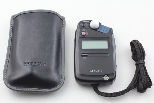 Sekonic L-308B Flash Mate Digital Light Exposure Meter [MINT w/ Case ...