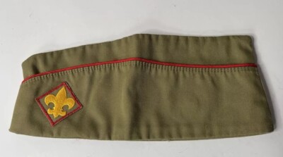 Vintage Boy Scouts BSA Garrison Cap Hat Green with Gold Late 70’s Early ...