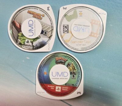Sony PSP Game Lot - Ratchet And Clank, Mercury Meltdown, Sampler Disc ...