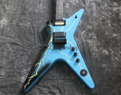 ML Dimebag Darrell Lightning Electric Guitar 6 String HH Pickup Fast ...