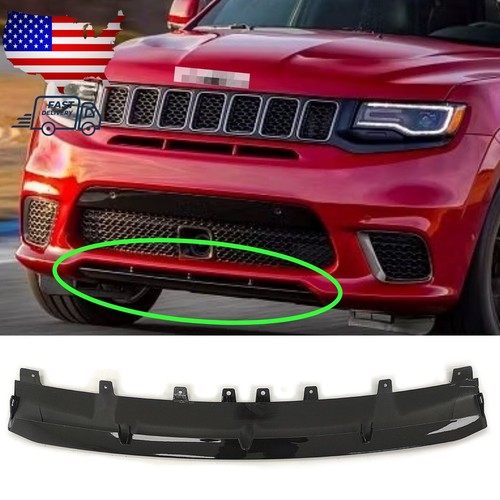 FOR JEEP GRAND CHEROKEE SRT 2017-2020 FRONT BUMPER FASCIA APPLIQUE ...