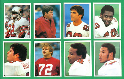 1981 TOPPS FB STICKER ST LOUIS CARDINALS TEAM SET DIERDORF HART ...
