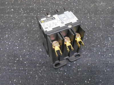 SQUARE D CLASS 8910 TYPE DPA32 3 POLE CONTACTOR #1 | eBay