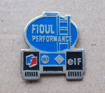 ELF Oil company hat pin FIOUL Performance France lapel tie tac hatpin ...